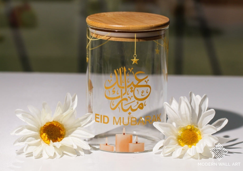 Eid Mubarak Jars 100% profits to charity (BOGO FREE) – Modern Wall Art